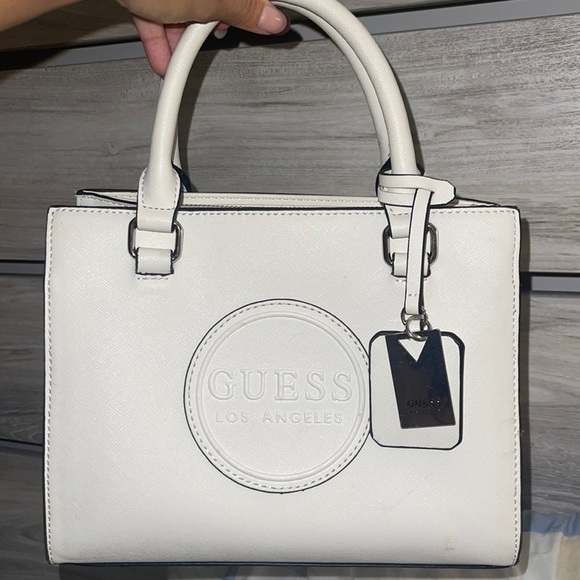 Guess | Bags | Guess White Mini Bag | Poshmark